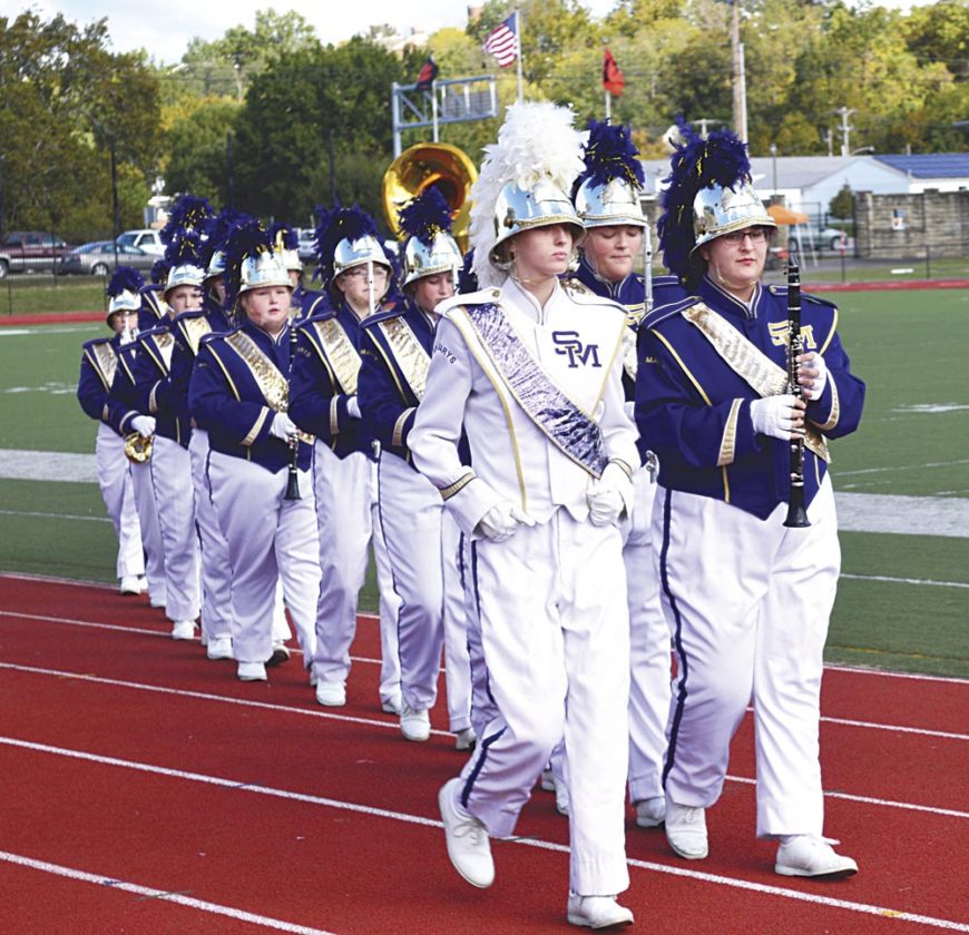 High school bands march into Marietta competition to see who’s top ...
